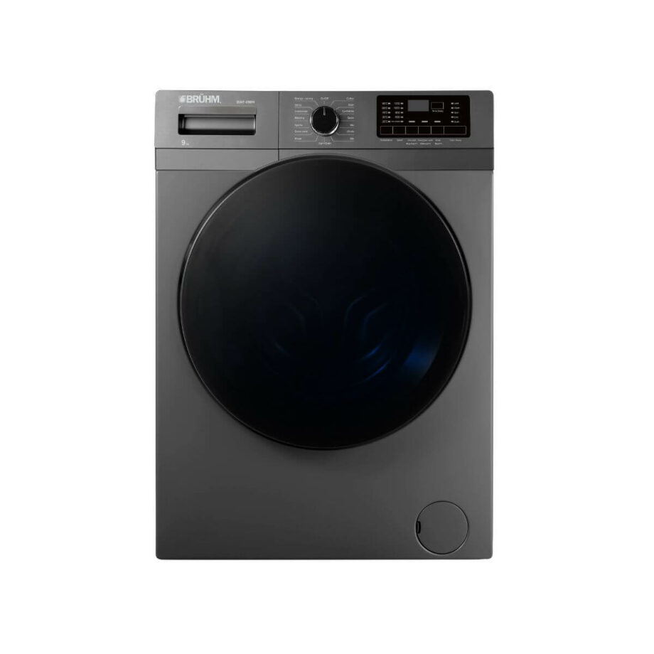 Innovative 9 kg Front Load Inverter Washer - Bruhm