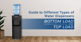Different Types of Water Dispensers: Bottom Load and Top Load | BRÜHM